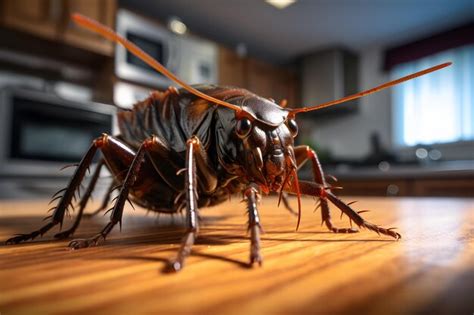 Premium Ai Image Cockroaches Invading The Home Kitchen Concept