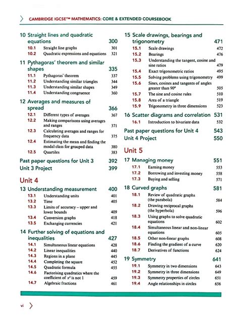 pdf cambridge igcse mathematics core and extended coursebook third