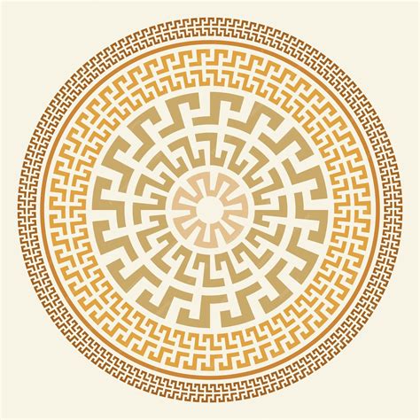 그리스 키 프레임 컬렉션 장식 고대 사행 그리스 국경 장식 세트 프리미엄 벡터