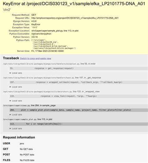 Keyerror When Clicking On Samples · Issue 22 · Ampliconsuiteampliconrepository · Github