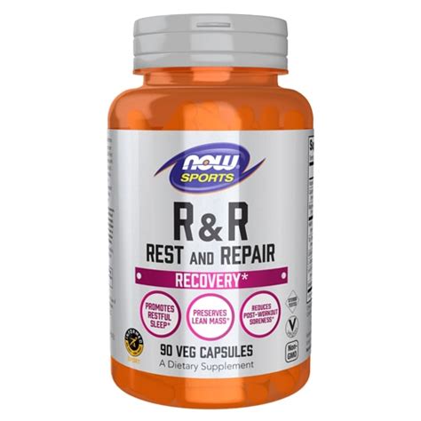 Now R And R Rest And Repair 90 Veg Capsules Vitacost