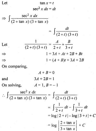 Rbse Solutions For Class 12 Maths Chapter 9 Integration Ex 9 4 Class 12 Maths 12th Maths Math
