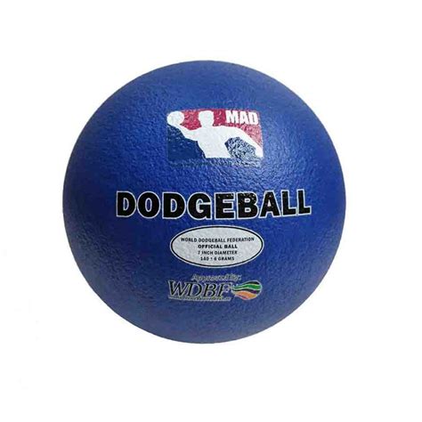 World Dodgeball Federation And Mad Official Ball Set Of 6 Ufl