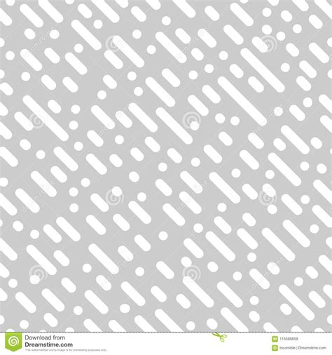 Seamless Diagonal Line Pattern Monochrome Stripes Texture Stock Vector