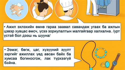 Тогоочийн зөв зуршил D1d217 Тогооч Тогоочийн аюулгүй ажиллагаа Тогоочийн заавар