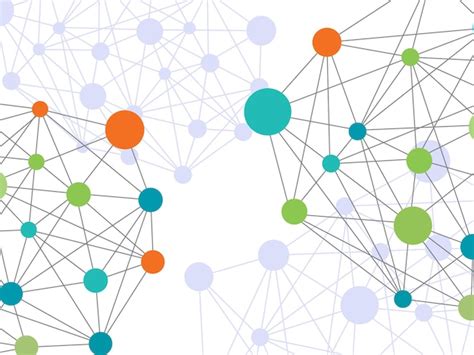 Фон подключения к социальной сети Премиум вектор