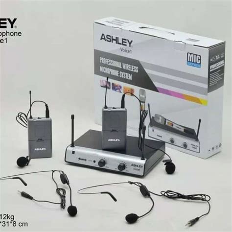 Promo Mic Wireless Isi 2 Clip On 2 Headset Ashley Voice1 Voice 1 Original Diskon 23 Di Seller