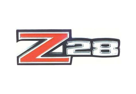 1970 1973 Camaro Z28 Rear Spoiler Emblem