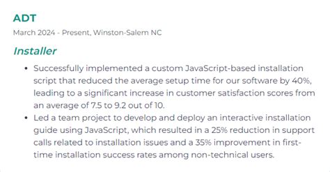 Top 12 Installer Skills To Put On Your Resume Resumecat