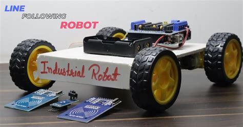 Industrial Line Follower Robot Using Rfid And Tcrt5000 Ir Sensor