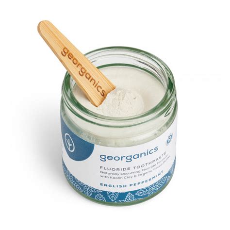 Georganics Naturally Occurring Calcium Fluoride Toothpaste 60ml