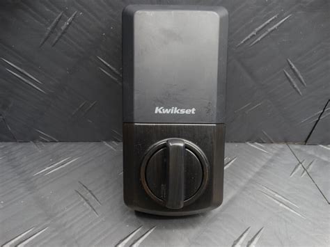 Kwikset Smartcode 270 Bronze Touchpad Single Cylinder Electronic
