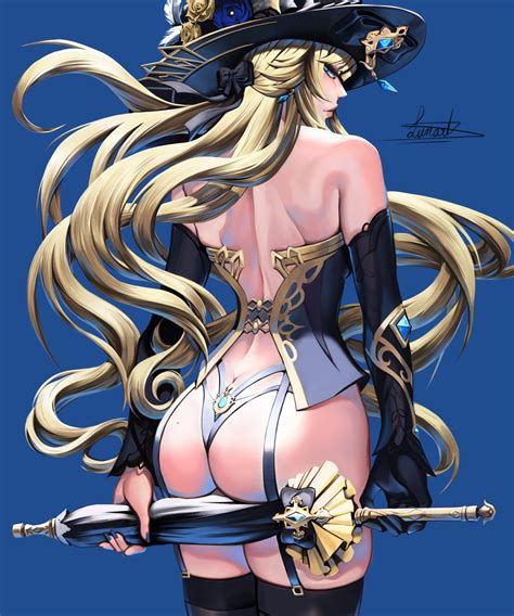 Navia Genshin Impact Drawn By Lunart Danbooru
