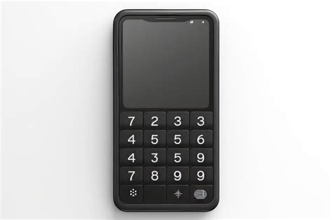 Premium Ai Image Revolutionary Touchscreen Keypad Design Enhanced Mobile Experience With