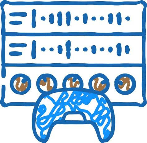 Level Design Game Development Icon Doodle Vector Image