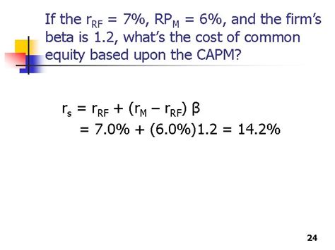 Factor Model From CAPM Single Factor Model