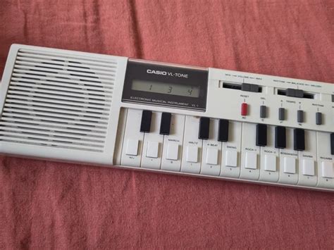 Casio Vl Tone Vl 1 Mini Synthesizer Keyboard Funktionstüchtig 9639