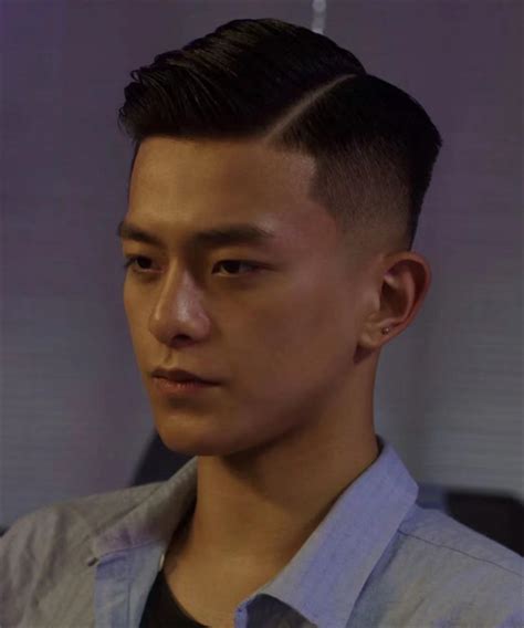 经典侧分油头 打造港系美系风格男士短发 美发站