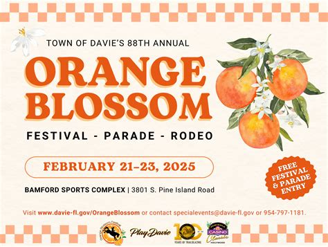 Calendar • Orange Blossom Parade Festival And Rodeo