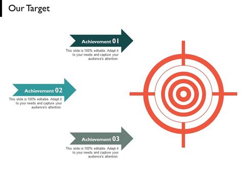 Our Target Slide Success Ppt Powerpoint Presentation Infographic Template Visual Aids