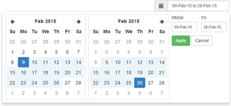 Date Range Ui Ux 214190 Date Range Picker Ui Design