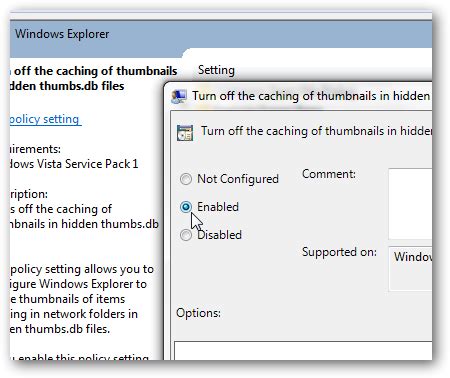 Disable And Delete The Thumbs Db Files In Windows