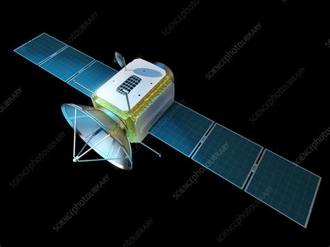 Communications Satellite Illustration Stock Image F0255291
