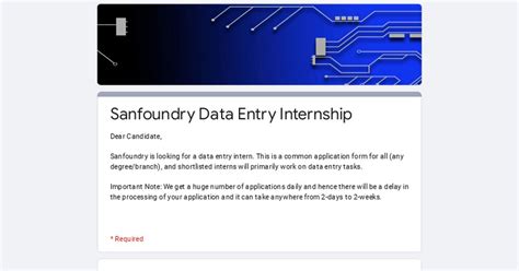 Sanfoundry On Linkedin Sanfoundry Data Entry Internship