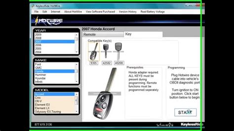 Hotwire Honda Key Programming Youtube