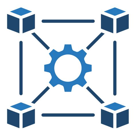 Interoperability Free Technology Icons