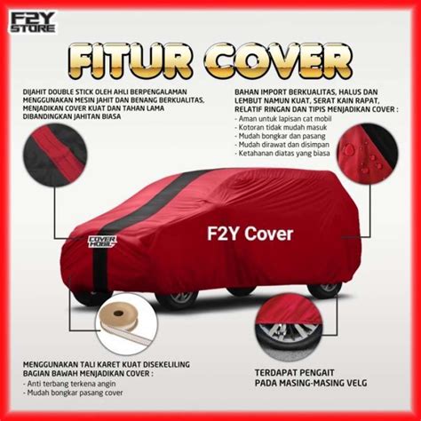 Promo Cover Sarung Mobil Innova Old Reborn Wuling Proton Exora Cx5