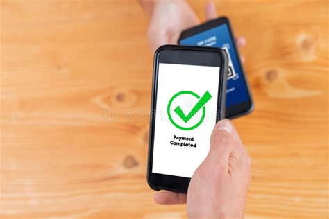 Modern Shopping Lifestyle With Smartphone Application Entity Stock