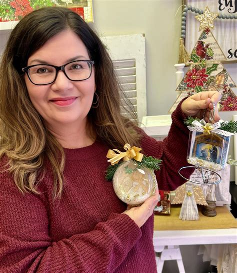 Diy Christmas Ornaments Miss Tracy Creates