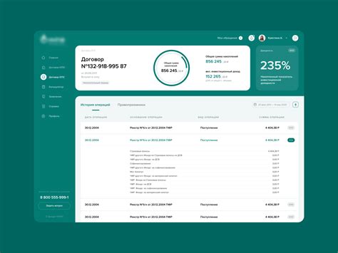 UI UX Operation List Dashboard For Fund By Kris Anfalova On Dribbble