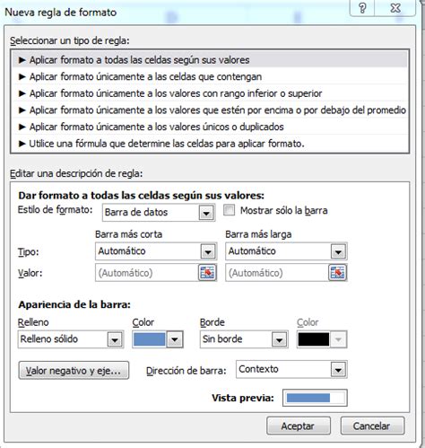 Barra De Datos En Excel Formato Condicional