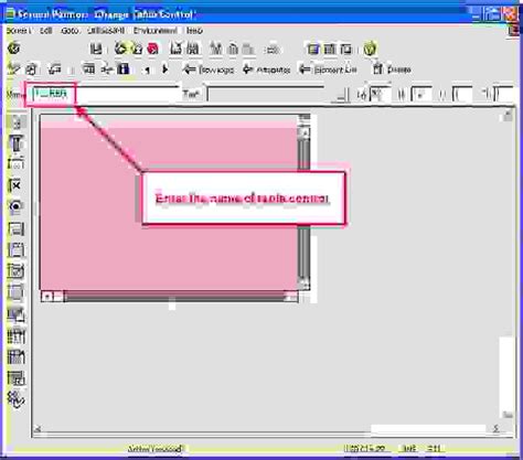 Create Sap Table Control Abap