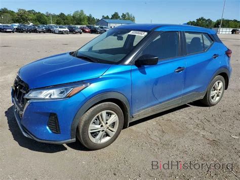 Report 3n1cp5bv3ml565403 Nissan Kicks 2021 Blue Gas Price And Damage