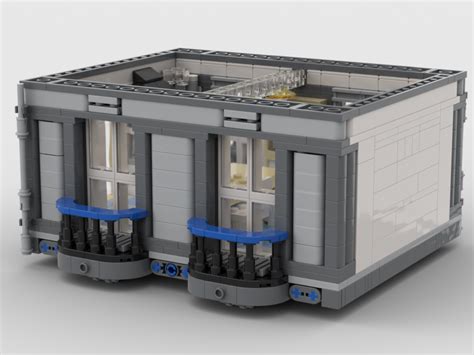 Lego Moc House Module By Cornflake67 Rebrickable Build With Lego