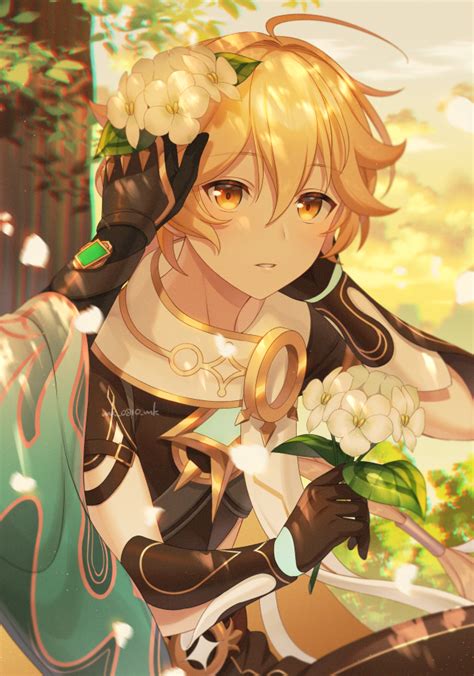 Aether And Xiao Genshin Impact Drawn By Ar Rikuesuto Danbooru