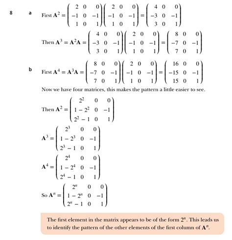 9231 Pure 1 Matrices 1 Exercise 1 Maths With David