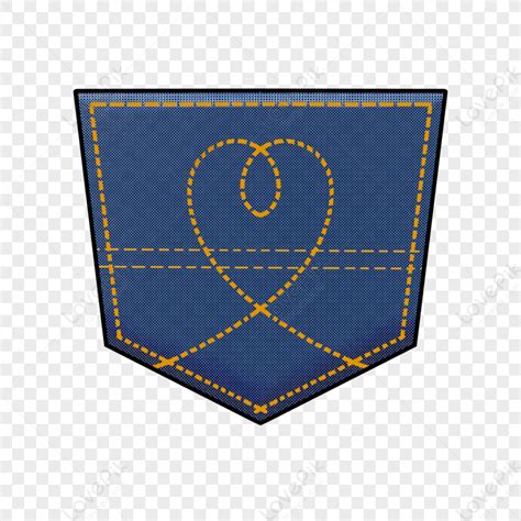 블루 포켓 클립 일러스트 아트여성수입선물 Png 일러스트 무료 다운로드 Lovepik