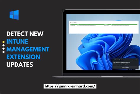 Detect New Intune Management Extension Updates Ai And Modern Device Management