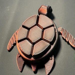 Cute Turtle Clicker Fidget Etsy