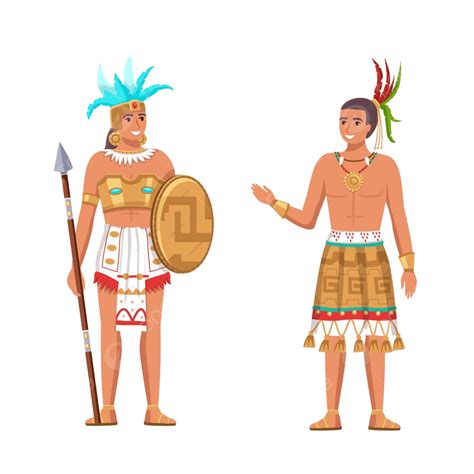 Indios Maya Civilización Indio Etnia Png Dibujos Personas Indígenas Maya Png Y Vector Para
