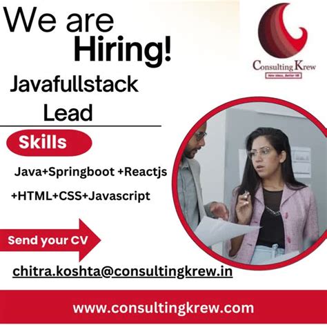 Consulting Krew Pvt Ltd On Linkedin Springboot Reactjs Html Css Javascript