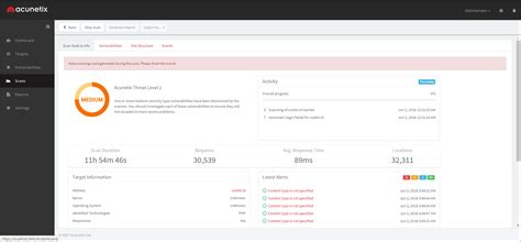 Acunetix Vulnerability Scanner Ethical Hacking And Penetration