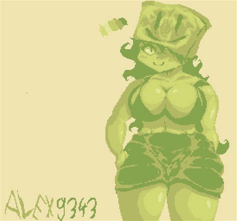 Rule 34 1girls Alex9343 Bikini Female Green Body Loincloth Monochrome