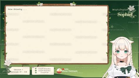 Make Cute And Elegant Stream Overlay For Vtuber By Renjiwatarimono Fiverr