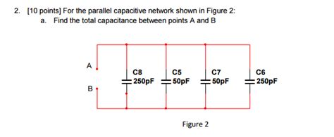 Solved For The Parallel Capacitive Network Shown In Figure
