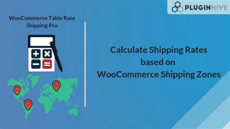 Calculate Shipping Rates Based On Woocommerce Shipping Zones
